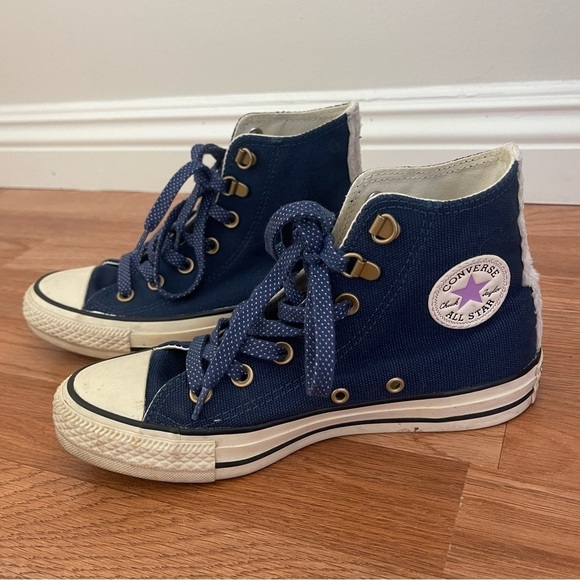 Converse | Shoes | Converse Womens Chuck Taylor All Star Faux Fur ...